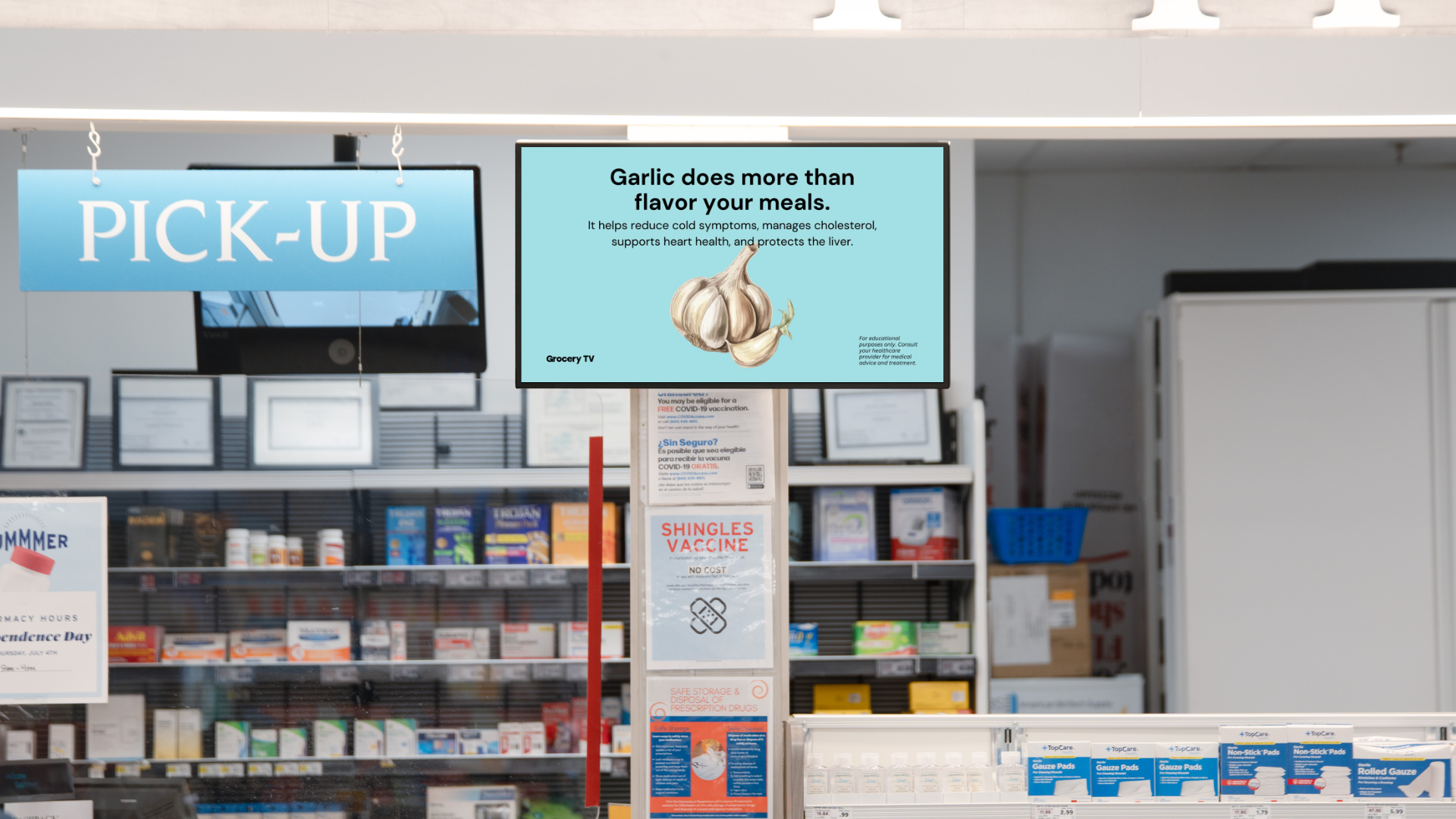 Launching In-Store Retail Media Content Designed for Pharmacy